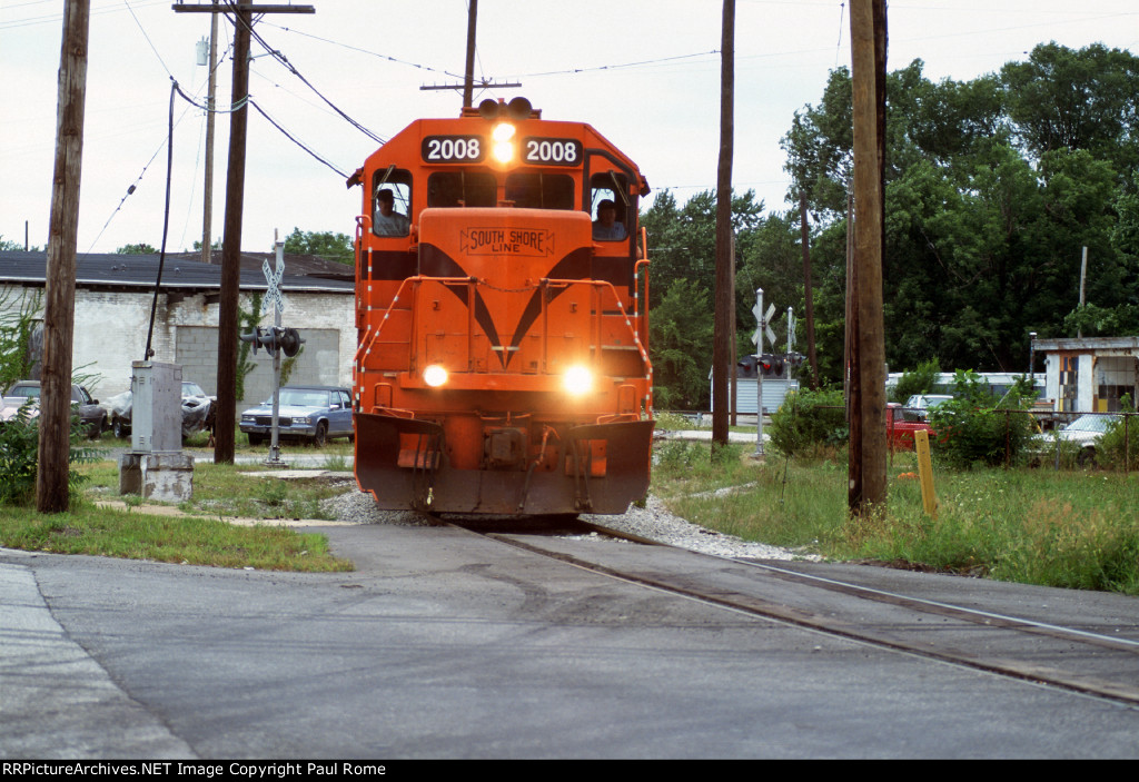 CSS 2008, EMD GP38-2, the start of street running